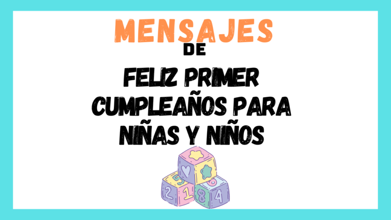 Deseos De Feliz Primer Cumpleaños Para Niñas Y Niños